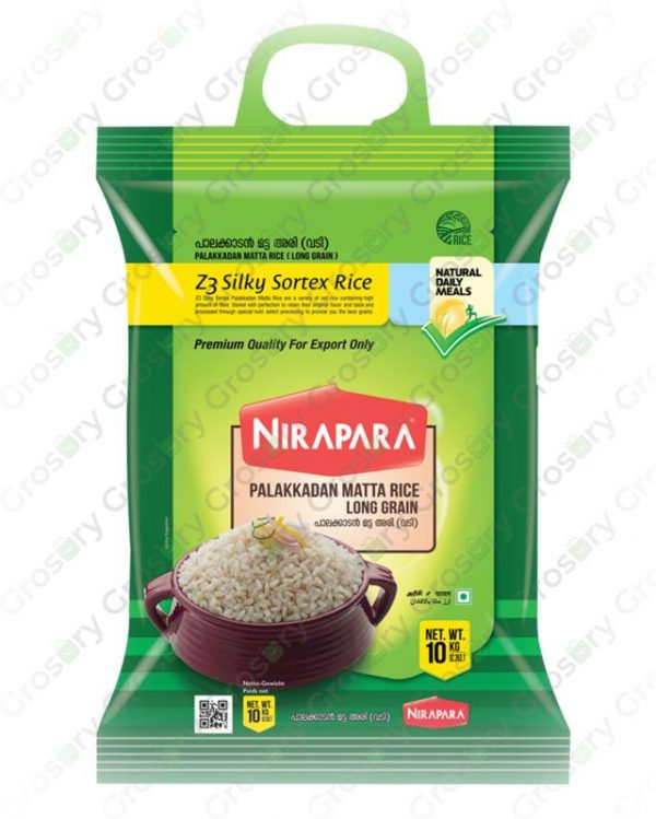 Nirapara Palakkadan Matta Rice (10 Kg) – Grosury.com