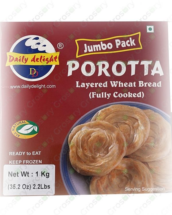 Daily Delight Jumbo Pack Porotta (1 Kg) – Grosury.com